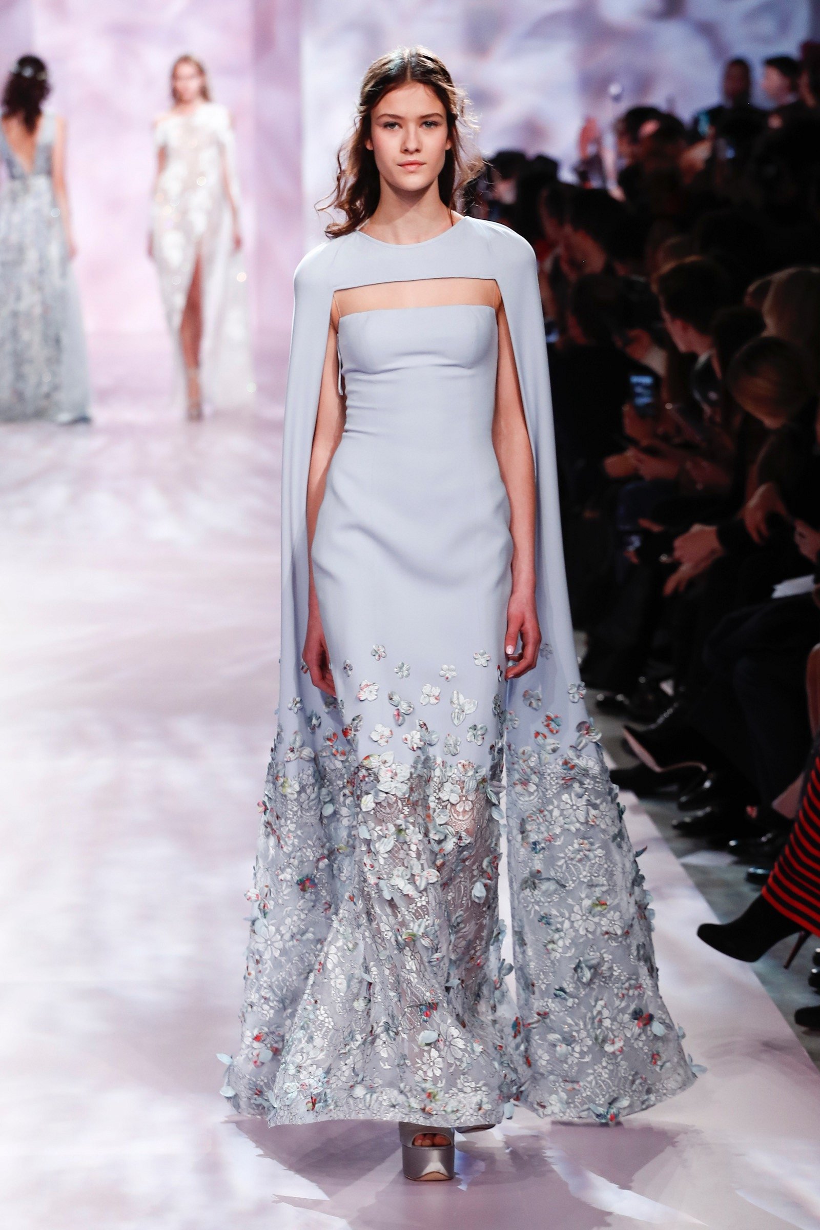 Festive grace - Georges Chakra Couture Spring Summer 2017